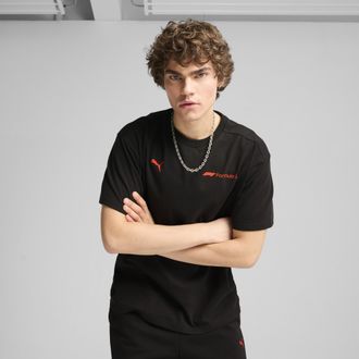 Puma F1 ESS+ Relaxed Graphic T-Shirt Herren, Kleidung, Schwarz, XXL