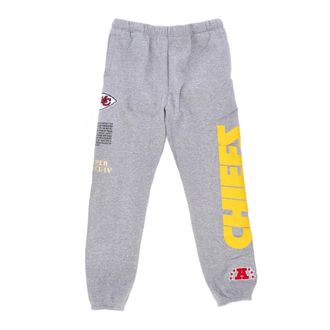 Mitchell & Ness NFL Team Origins Fleece Hose - - Trousers - Herren - Grau - XL