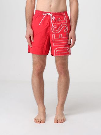 Diesel Maillot De Bain Homme couleur Rouge