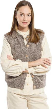 Armor Lux Cardigan sans Manche en Laine Heritage
