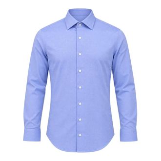 Michael Kors Royal Oxford Slim Fit Hemd - - Shirts - Herren - Blau - S