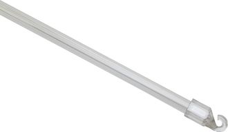 Gardinia Wendestab für Jalousien, 75 cm, Kunststoff, Glasklar