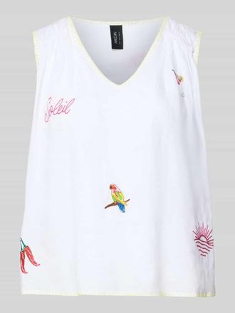 Marc Cain Blusentop mit Stitchings