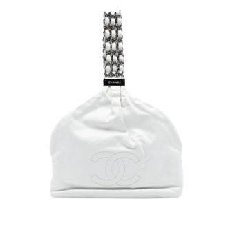 Chanel Pre-owned Rock and Chain Handbag - - Pre-owned - Damen - Wei&szlig; - ONE SIZE