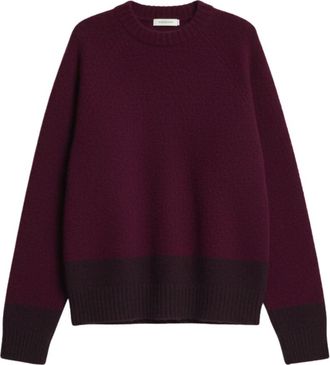 Paura Homme, Pulls, Rouge, Taille: M Asia Crewneck Sweater