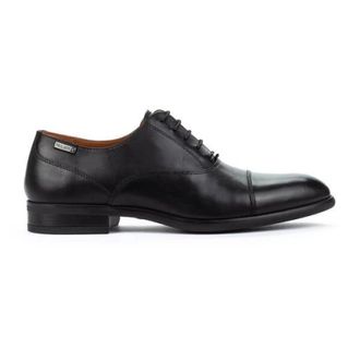 Pikolinos Herren Schn&uuml;rschuh mit schlichtem Design - - Shoes - Herren - Schwarzk - 45 EU