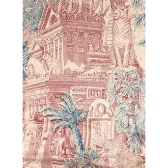 Inou&iuml; Editions Foulard carr&eacute; Piranesi en soie m&eacute;lang&eacute;e