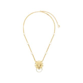 Blumarine L&ouml;wen-Halskette mit Anh&auml;nger - - Accessories - Damen - Gelb - ONE SIZE