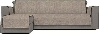 Italian Bed Linen Komfort-Antigleiten-Sofa-Decke mit chaiselongue,290cm, Braun