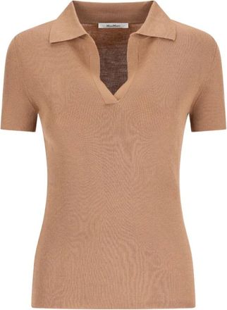 Max Mara Femme, Pulls, Brun, Taille: 38 FR Mxmalbero Knit