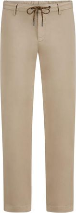 Alberto Superleichte Chino mit Stretch und Tunnelzug, Slim Fit in