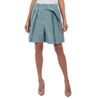 Emporio Armani Damen-Plisseeshorts mit hoher Taille 5NP41T