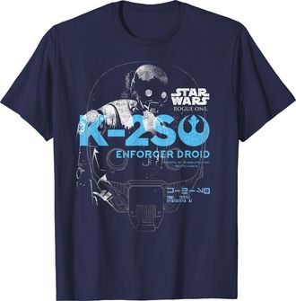 Star Wars Rogue One K2-SO Enforcer Droid Portrait T-Shirt