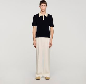 Sandro Polo bicolore