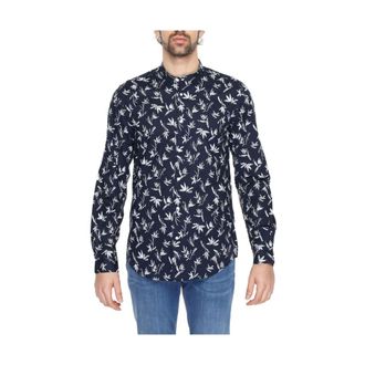 Antony Morato Homme, Chemises, Bleu, Taille: 3XL Seoul Mmsl00631-Fa430609