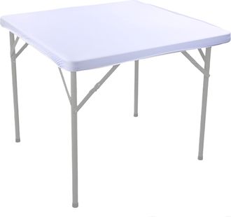 Generic Kleine quadratische Tischdecke, Party-Schreibtischabdeckung, 86,4 x 86,4 cm, elastische quadratische Tischdecke f&uuml;r Esszimmer, Picknick, K&uuml;che, Versam