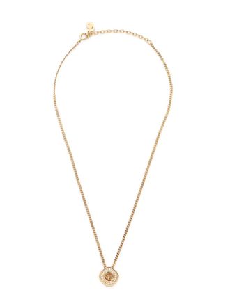 Dior collier à pendentif CD (années 1990-2000)