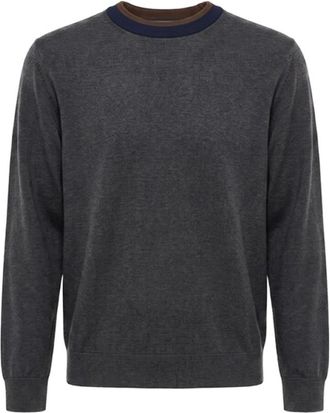 PESERICO Pullover aus reiner Schurwolle - - Knitwear - Herren - Grau - XL
