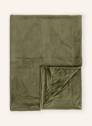 Essenza Essenza Kunstfell-Plaid gruen