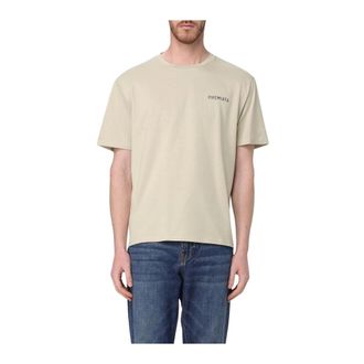 Premiata Homme, Tops, Vert, Taille: 2XL Jersey Short Sleeve Tee