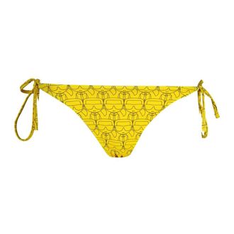 Karl Lagerfeld Femme, Maillots de bain, Jaune, Taille: 36 FR Costume DE Plage Partie Basse Pour Femme Jaune