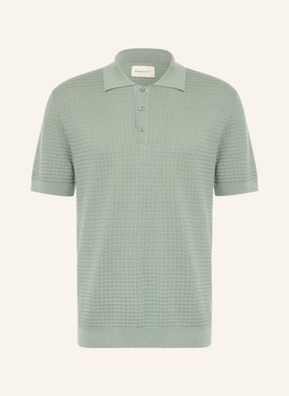 GANT Strick-Poloshirt gruen