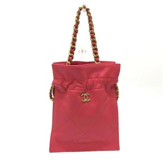 Chanel Pre-owned Leder chanel-taschen - - Pre-owned - Damen - Rosa - ONE SIZE