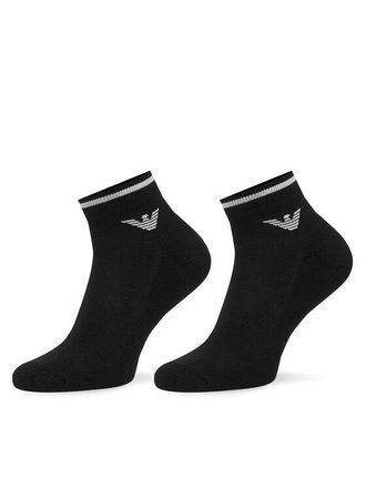 Emporio Armani Lange Socken EM000538 AF26261 UC001 Schwarz