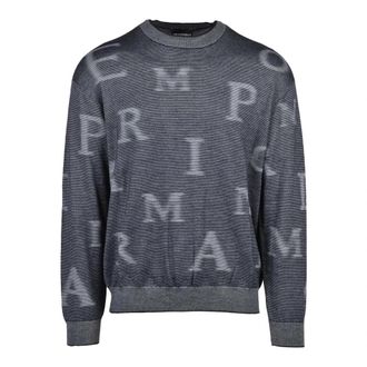 Emporio Armani Maglioncino Girocollo - - Knitwear - Herren - Grau - 2XL