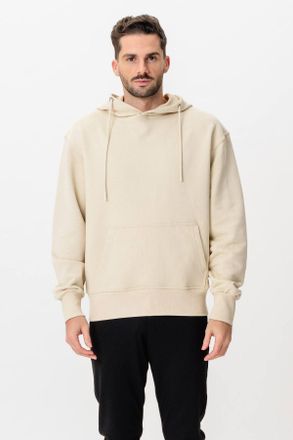Perform Collection Schwerer Kapuzenpullover - Beige