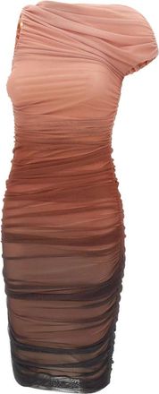 Elisabetta Franchi Femme, Robes, Multicolore, Taille: 38 FR Robe en tissu tulle d&eacute;grad&eacute;