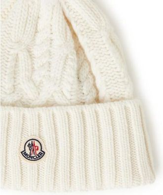 Moncler Wolle und Kaschmirbecher - Weiß