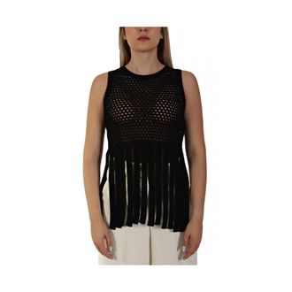 Marella Femme, Tops, Noir, Taille: 38 FR D&eacute;bardeur