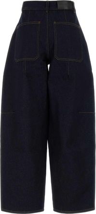 Givenchy Womens Workwear Cocoon Jeans Alt Fit Darkblue