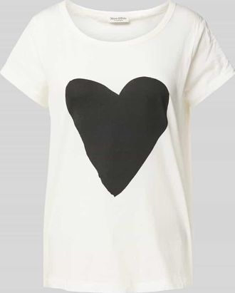 Marc O'Polo Regular Fit T-Shirt aus reiner Baumwolle