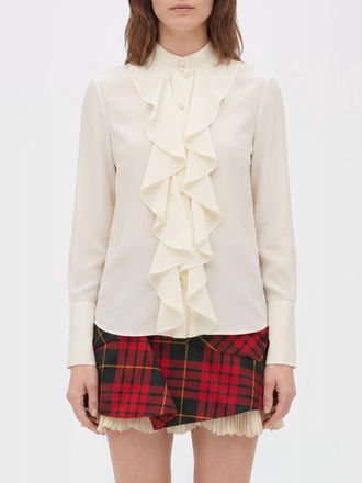 Alexander McQueen Chemise Femme couleur Blanc