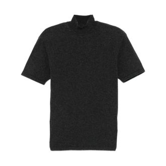 Jacquemus Femme, Pulls, Noir, Taille: 38 FR Haut Tricot&eacute; &agrave; Col Chemin&eacute;e