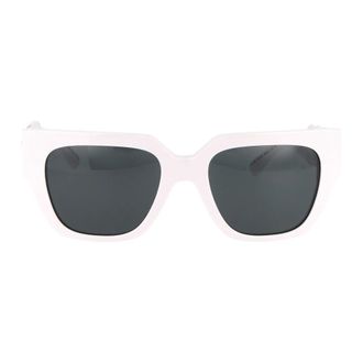 Versace Stylische Sonnenbrille - - Accessories - Damen - Wei&szlig; - 53 MM