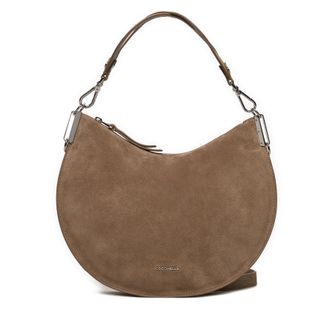 Coccinelle Handtasche Coccinelle QKG Coccinellesunup Suede E1 QKG 13 02 01 Braun