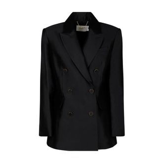 Zimmermann Schwarzer Luminosity Blazer mit Schalkragen - - Jackets - Damen - Schwarzk - S