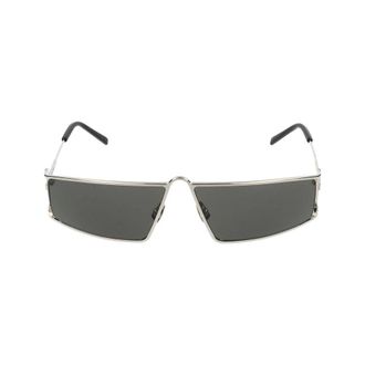 Saint Laurent Silber Graue Sonnenbrille SL 606 002 - - Accessories - Damen - Grau - 66 MM