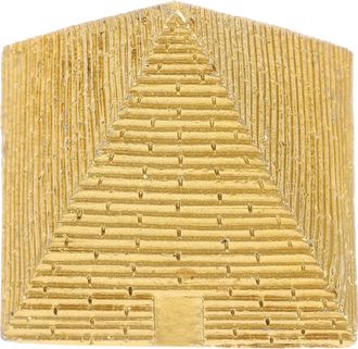 Garneck Kleines Pyramidensymbol Aus Resin Retro Tischpyramide Ornament Für Wohnraum Und Bürodekoration Realistische Ägyptische Pyramidenfigur
