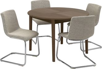 IKEA SKANSN&Auml;S / LUSTEBO Tisch und 4 St&uuml;hle