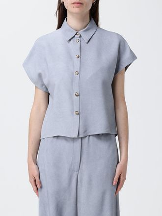 Alysi Chemise Femme couleur Denim