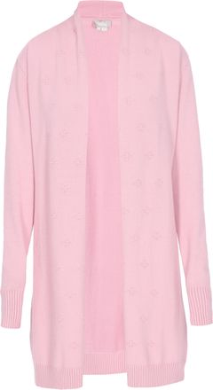 Usha Strickjacke Damen Hellviolett Melange