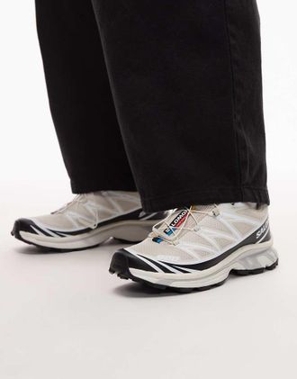 Salomon XT-6 - Baskets - Gris pluvieux-Blanc