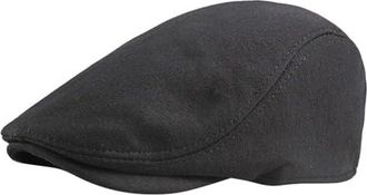 Generic Cocila Casquette Homme Promo Cagoule Soie Moto Femme Ete Bonnet Interieur Satin Homme Casquette Femme Retro Bonnet en Laine Bleu Marine Cagoule De Ran