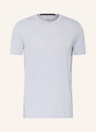 adidas T-Shirt d4t 3-Stripes grau