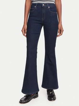 Tommy Hilfiger Jeans Luna WW0WW52185 Dunkelblau Flare Fit