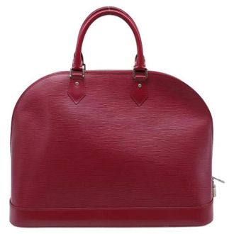 Louis Vuitton Pre-owned Alma MM Henkeltasche - - Pre-owned - Damen - Rot - ONE SIZE